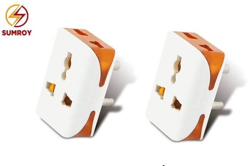 SUMROY 6A 3pin King Multiplug (pack of 2), a Convertible Universal ...