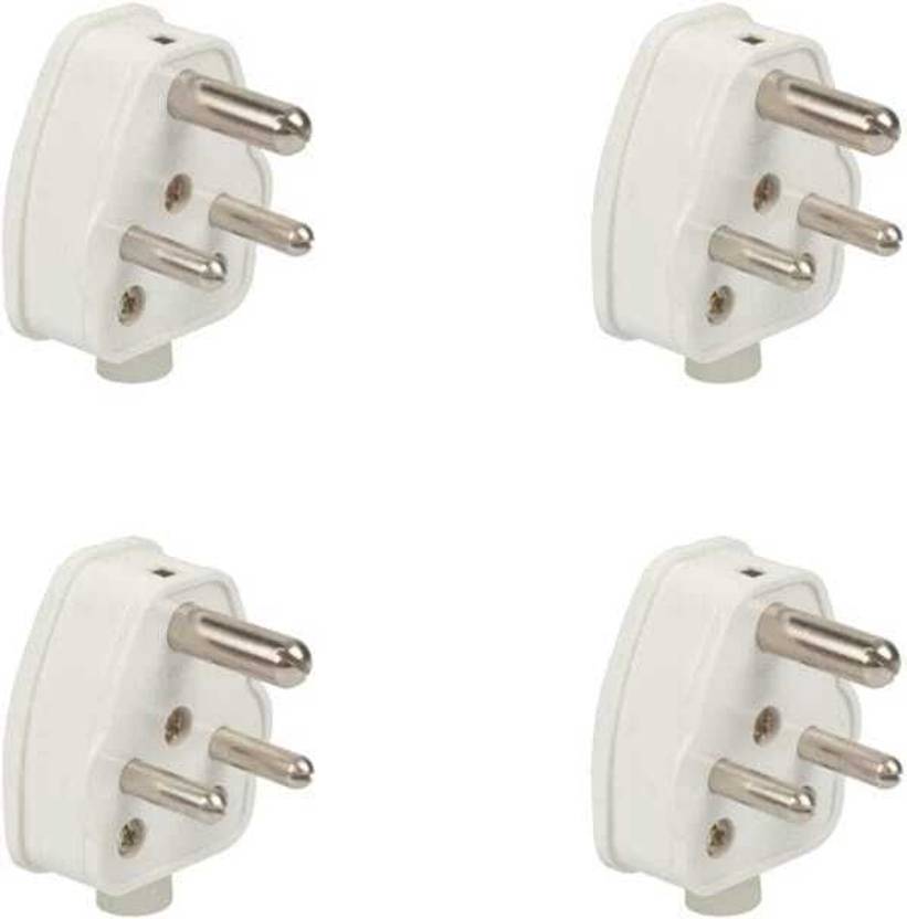 ANCHOR By Panasonic 6A 3 Pin Plug Top 240V. (Pack of 4) 6 A Three Pin ...