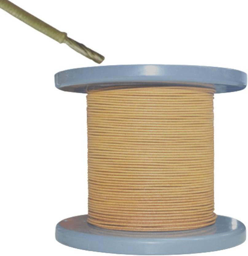 Rhobos 2.5MM Glass Wire 2.5 sq/mm Black 100 m Wire Price in India - Buy ...