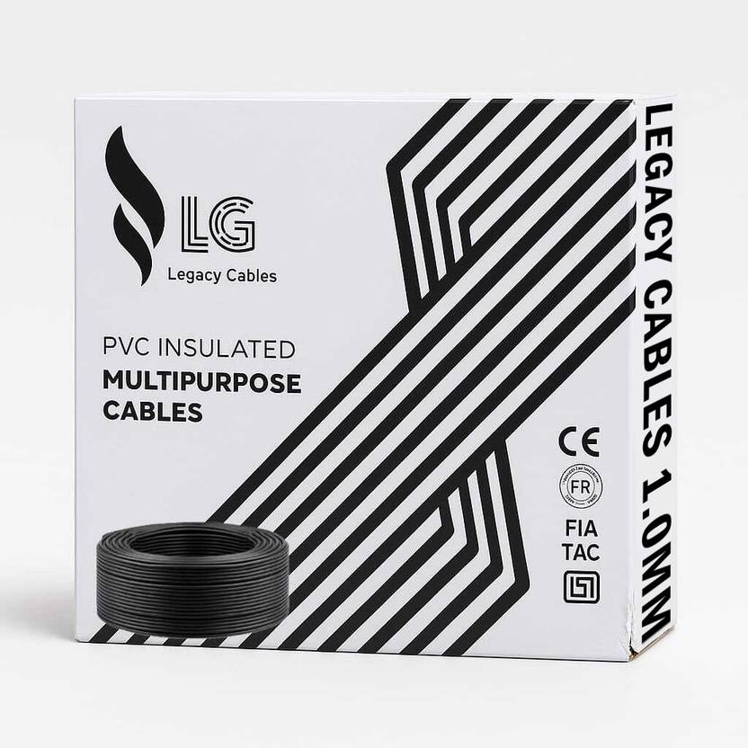Legacy Cables FR PVC Insulated CCA Copper Wire, Single Core Multi ...