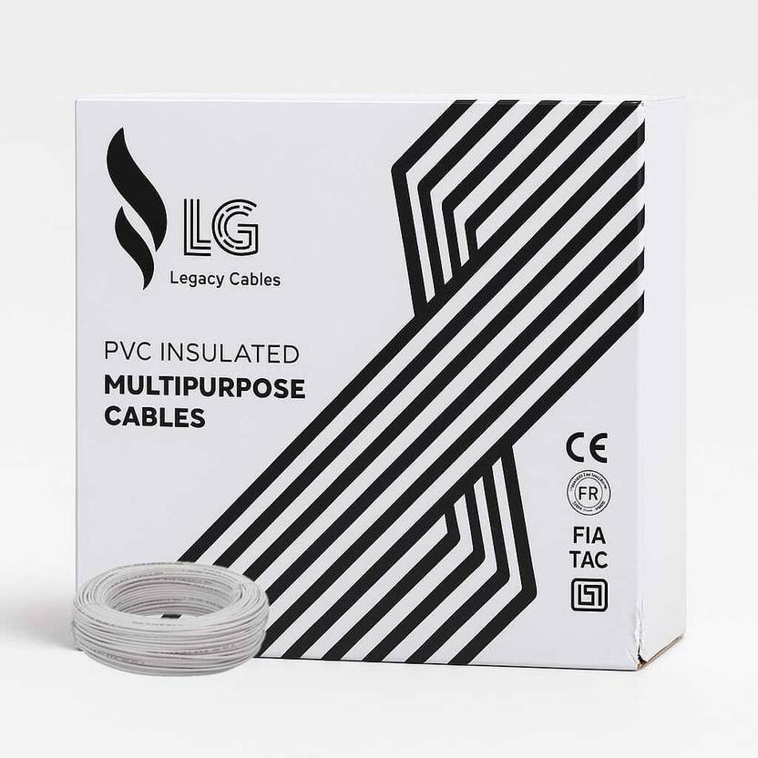 Legacy Cables FR PVC Insulated CCA Copper Wire, Single Core Multi ...
