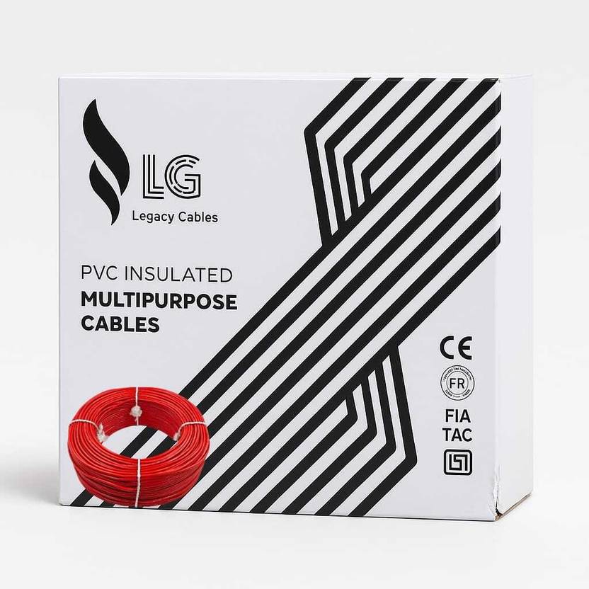 Legacy Cables FR PVC Insulated CCA Copper Wire, Single Core Multi ...