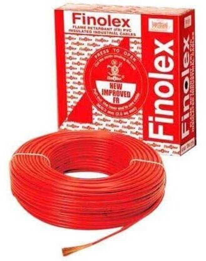 FINOLEX CAT 6 LAN CABLE 305 M 1 sq/mm Grey 6 m Wire Price in India ...