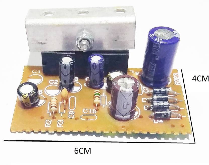 Priya Mini 6283 Single ic Audio Amplifier Circuit Board Electronic ...