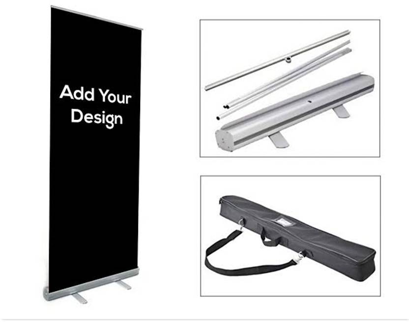 Amving Aluminium Foldable Banner Flex Rollup Standee 3x6 feet Arduino ...