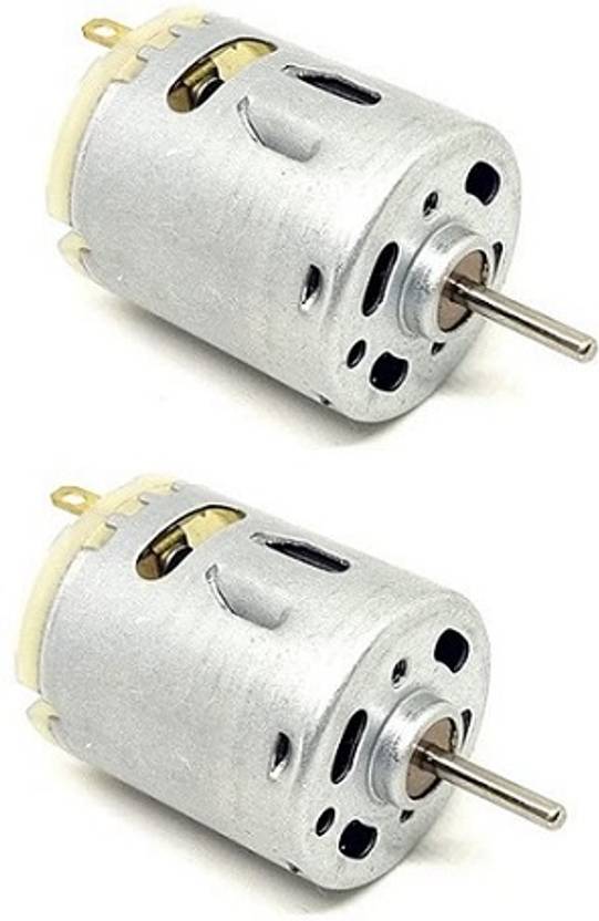 Prowans 2 Pcs-12v DC Motor Speed 385 DC Motor 12v High Power Motor ...