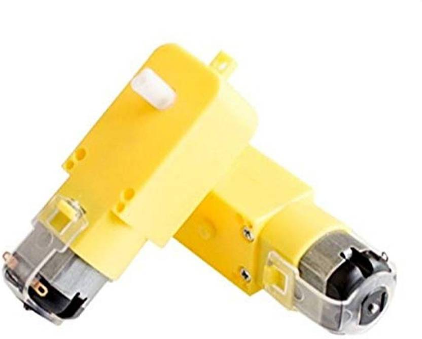Robotbanao DC BO Dual shaft Smart Car Robot Gear Motor for Arduino ...