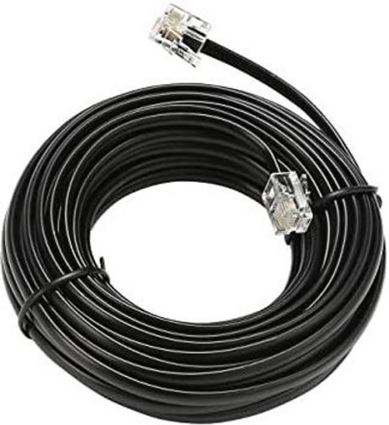 Prowans 1 Line Rj11 Male To Male Cable Line Or Landline Electronic ...