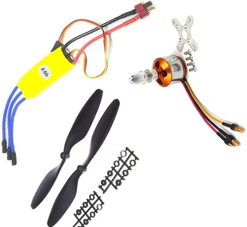 INVENTO 1Pcs 1000KV BLDC Brushless Motor + 40A ESC + 8045 8x4.5 8 inch ...