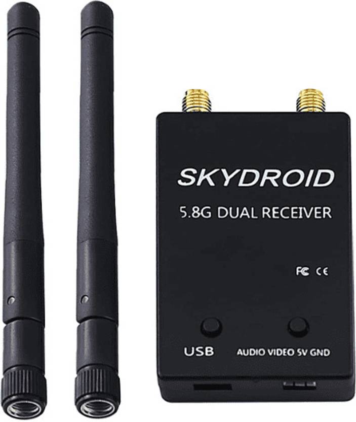 Flyrobo Skydroid 5.8GHz OTG Dual Antenna FPV Receiver for Android ...