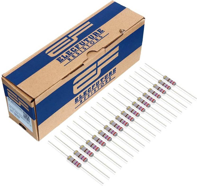 Electronic Spices 270 Ohm (?) 1 Watt Carbon Film Resistor Pack of 20pcs ... Electronic Spices 270 Ohm (?) 1 Watt Carbon Film Resistor Pack of 20pcs ...