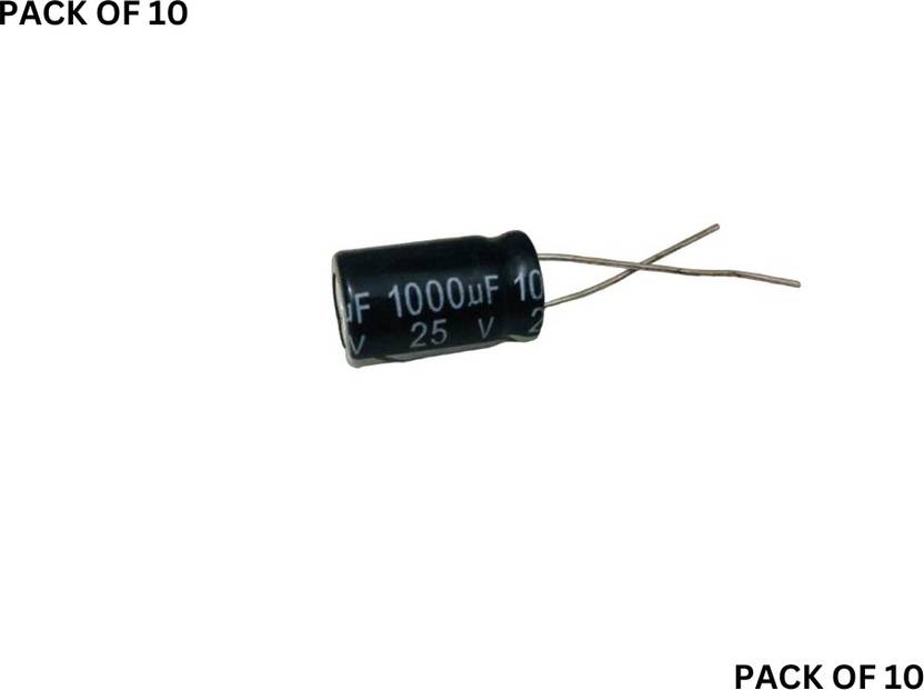 MAG BEE 1000 uf 25 V Electrolytic Capacitor 1000 Micro Farad 25 Volt ...