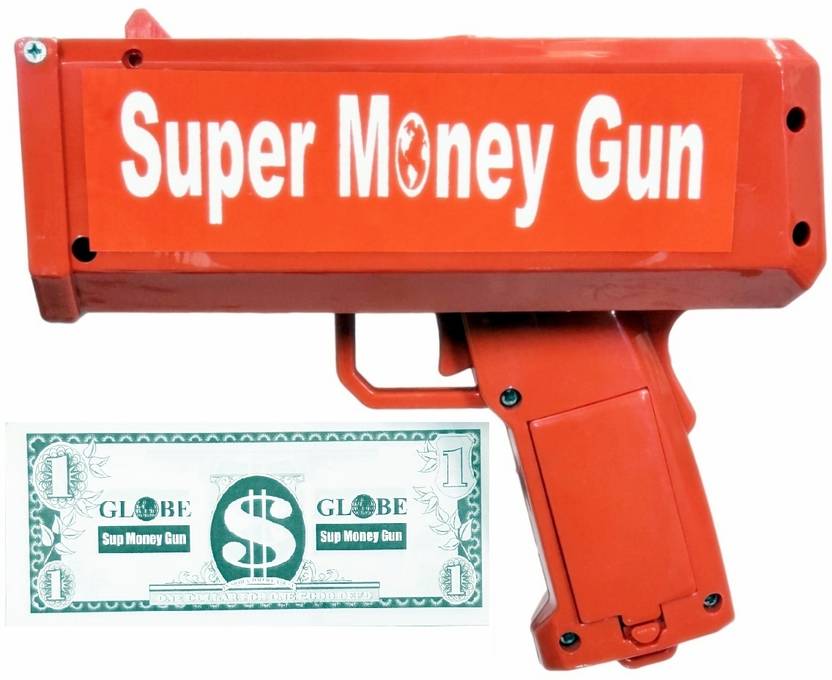 BALRAMA with 100 Notes Supreme Money Gun Cash Gun Party Toys Gift Note ...