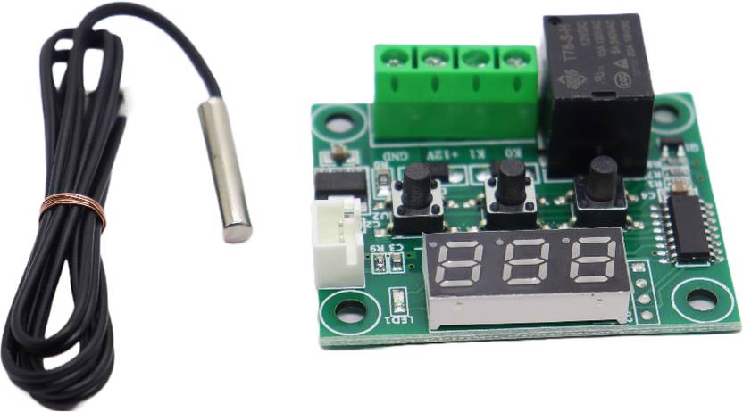 Electronics Crafts W1209 Digital Thermostat Temperature Sensor and ...
