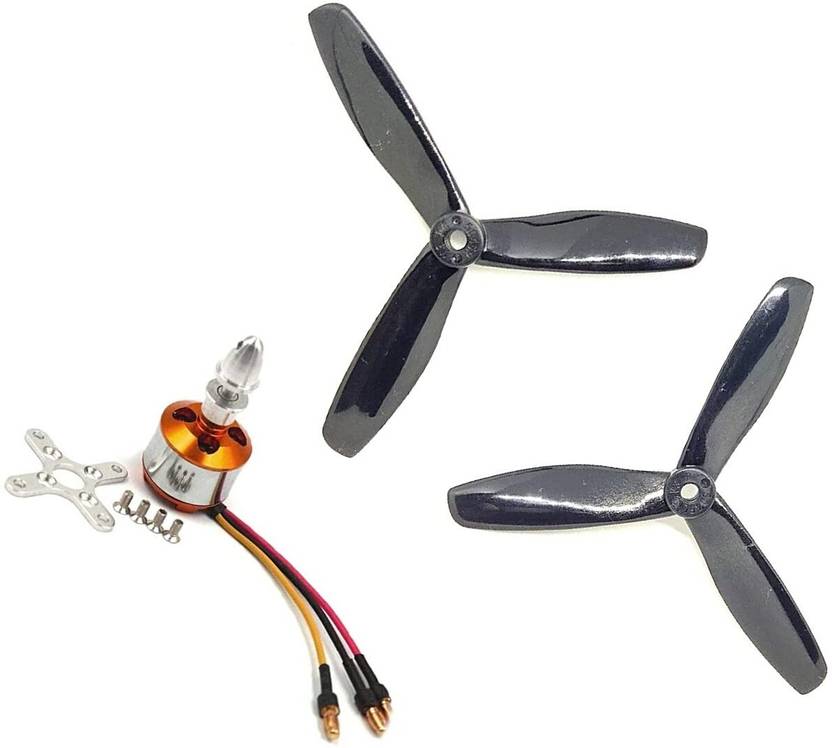 INVENTO 1Pcs 1000KV BLDC Brushless Motor + 5045 5x4.5 5 inch 3 Blade ...
