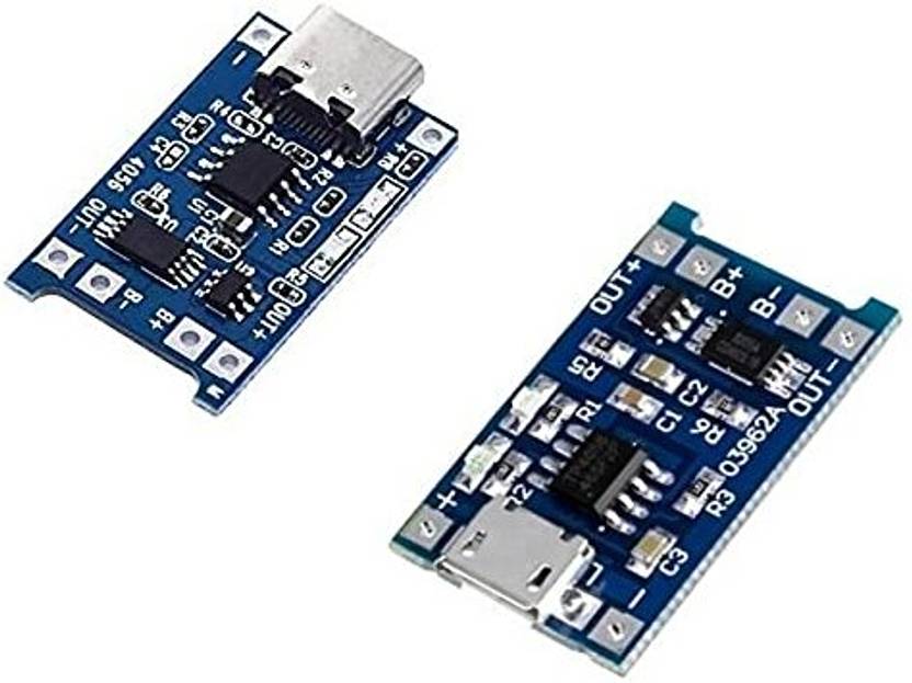 Prowans TP4056 Type B And Type C Charging Module 5V 18650 LithiumBattery Charging Module ...