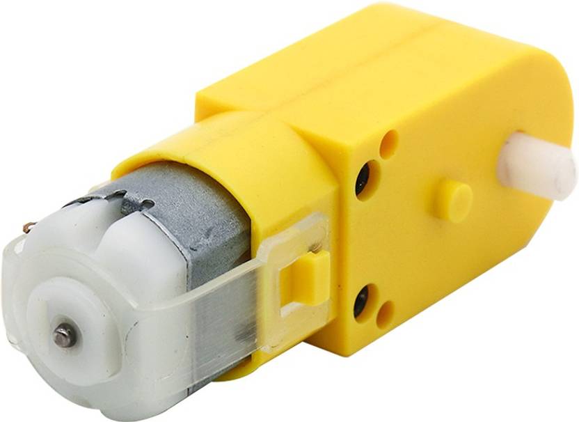 Electronic Spices 60 rpm BO single shaft 3V - 9V DC motor straight ...