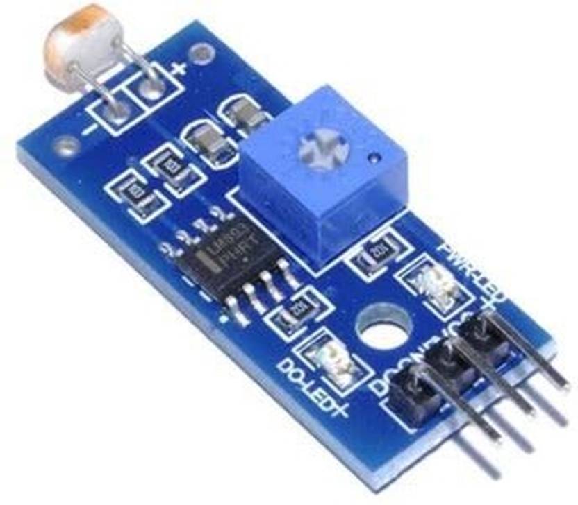 DIYtronics 1 Pc LDR Sensor Module Blue Obstacle Sensing Line Follower ...