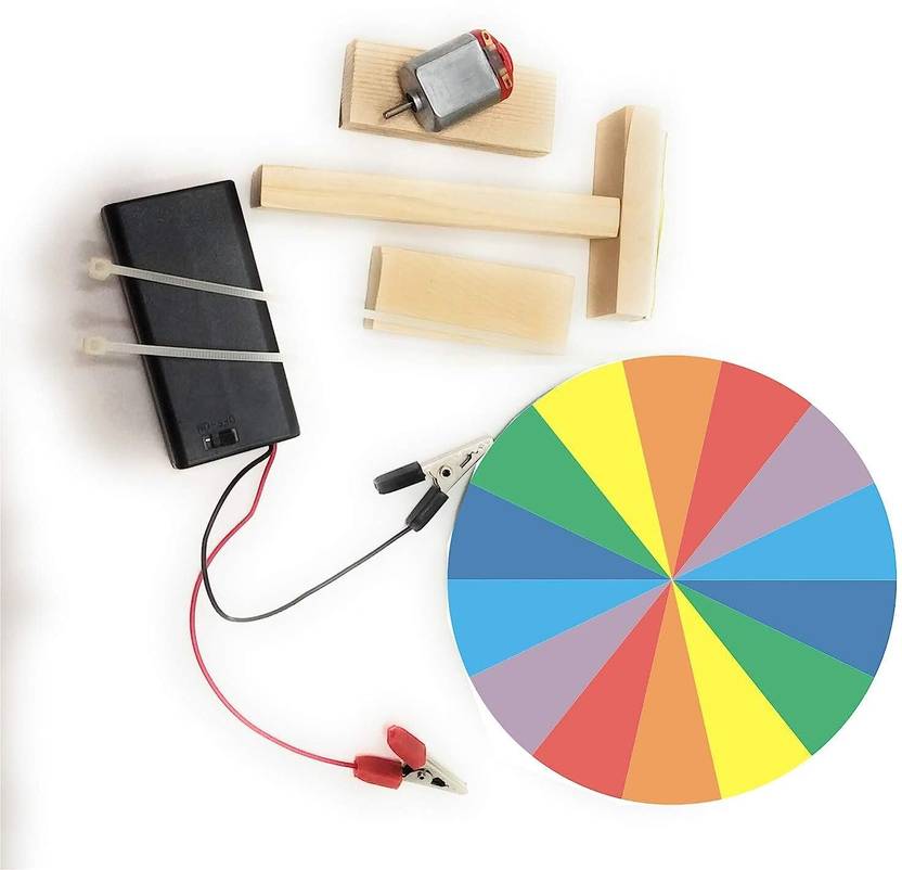StepsToDo Motorized Newton’s Disk Making Kit| DIY Science Project ...