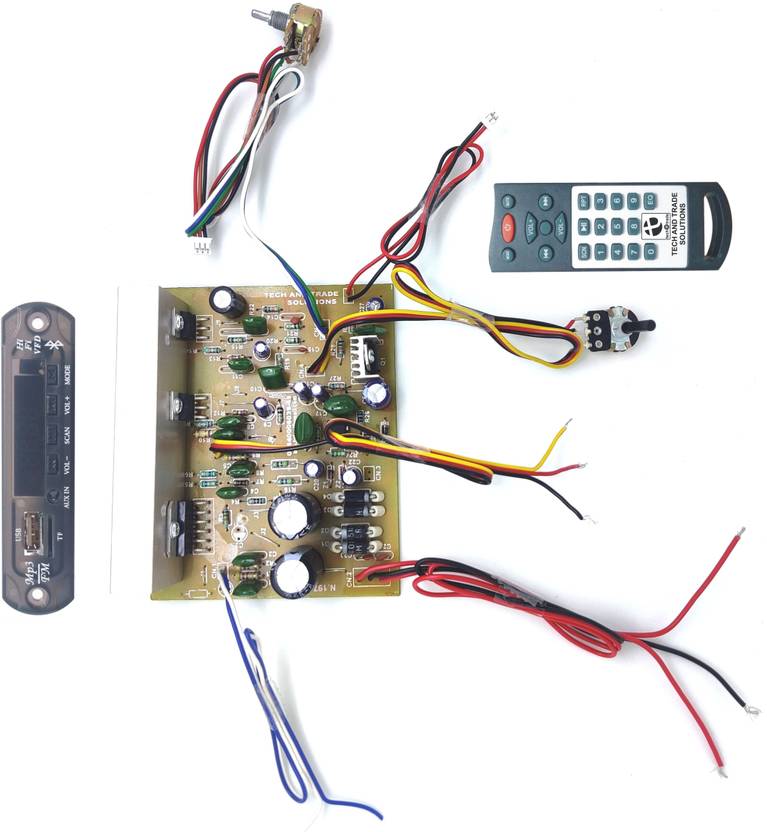 TECH AND TRADE Tda7265 and 2050 IC amplifier BOARD with supreme BASS ...