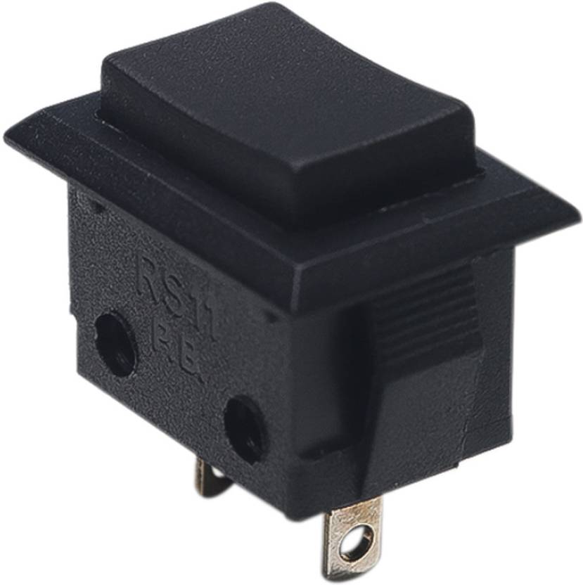 Electronic Spices SPST momentary heavy duty rectangle shape Push button ...