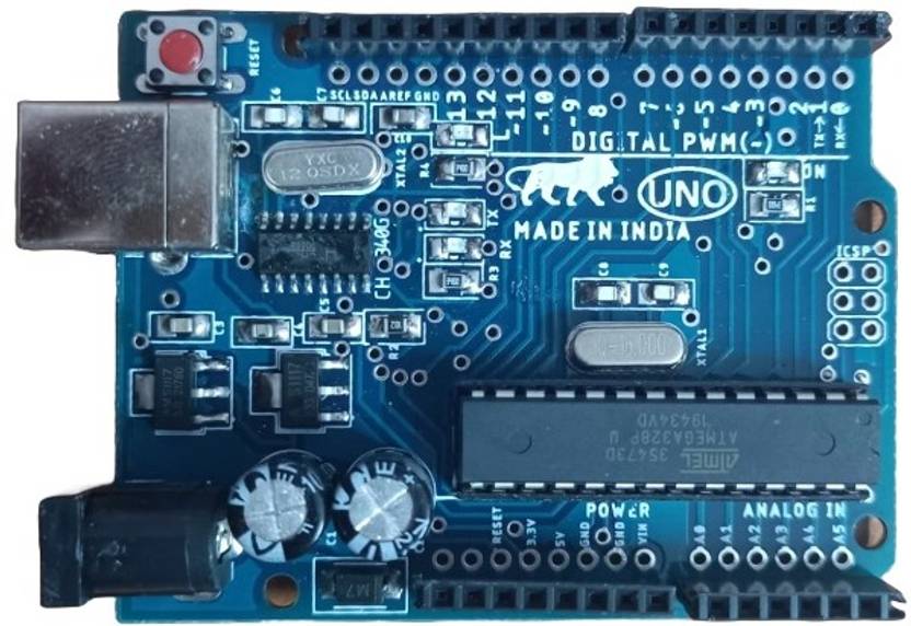 Electronixmart Arduino Uno R3 Development Board with cable(Made in ...