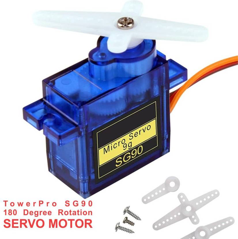 Scienticy TowerPro SG90 Mini Servo Motor 180 Degree Rotation Standard ...