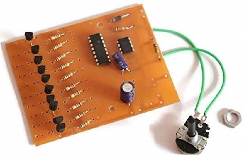 DIYtronics 10 Channel led Chaser with Adjustable Speed, Decad Counter ...