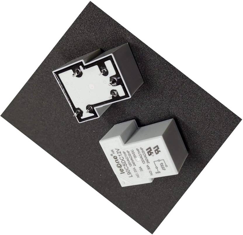 INVENTO 4pcs 12V DC Relay 6 Pin 12V 30A T Shaped PCB Mount Relay SPDT ...