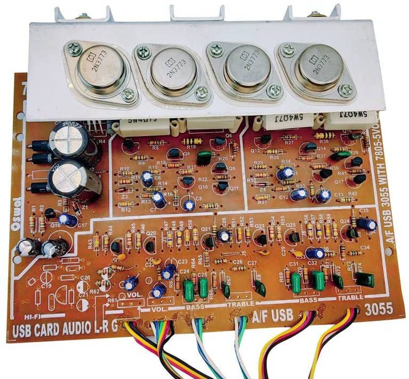 DIY Power Amplifier Board, 200 Watt Rms Amplifier Board, Amplifier Kit ...