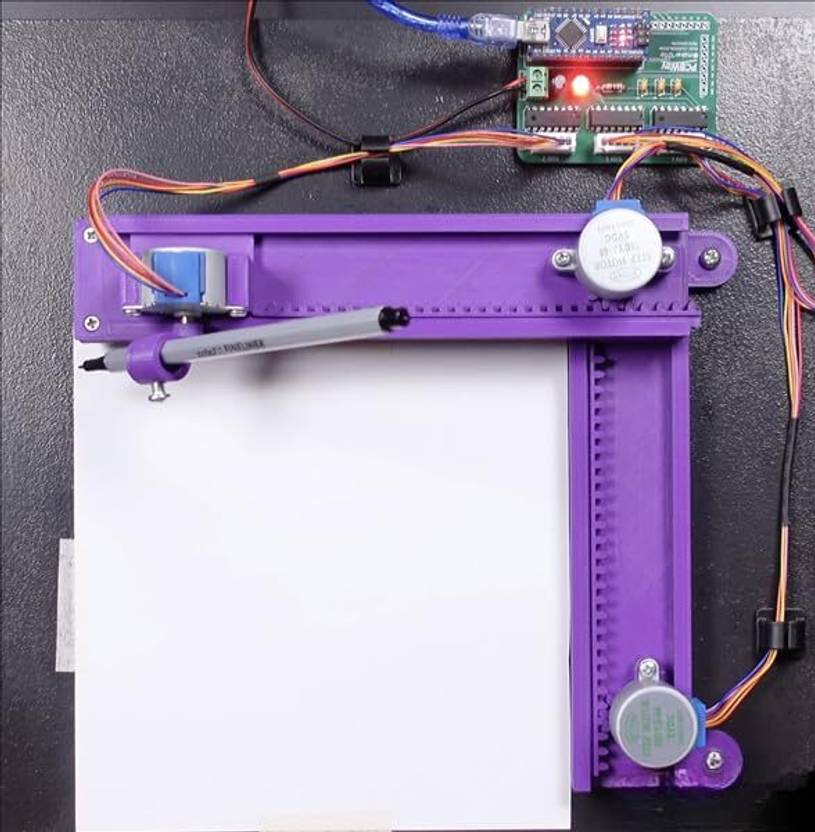 AUTO BOTIX Mini CNC Plotter (Writing Machine) DIY Project Only 3D ...