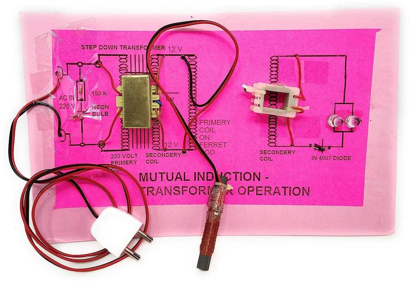 StepsToDo Mutual Induction & Working of Transformer pre-assembled ...