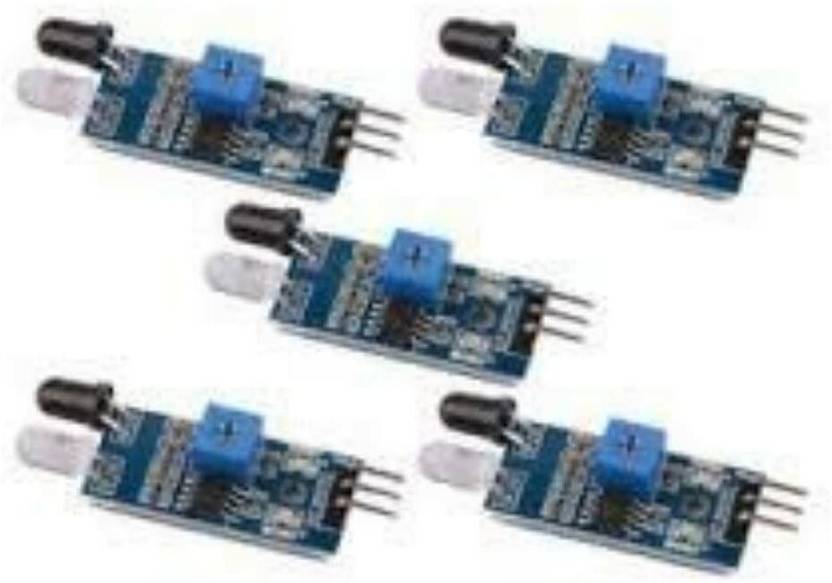 onechance 5-Piece IR Infrared Obstacle Avoidance Sensor Module for ...