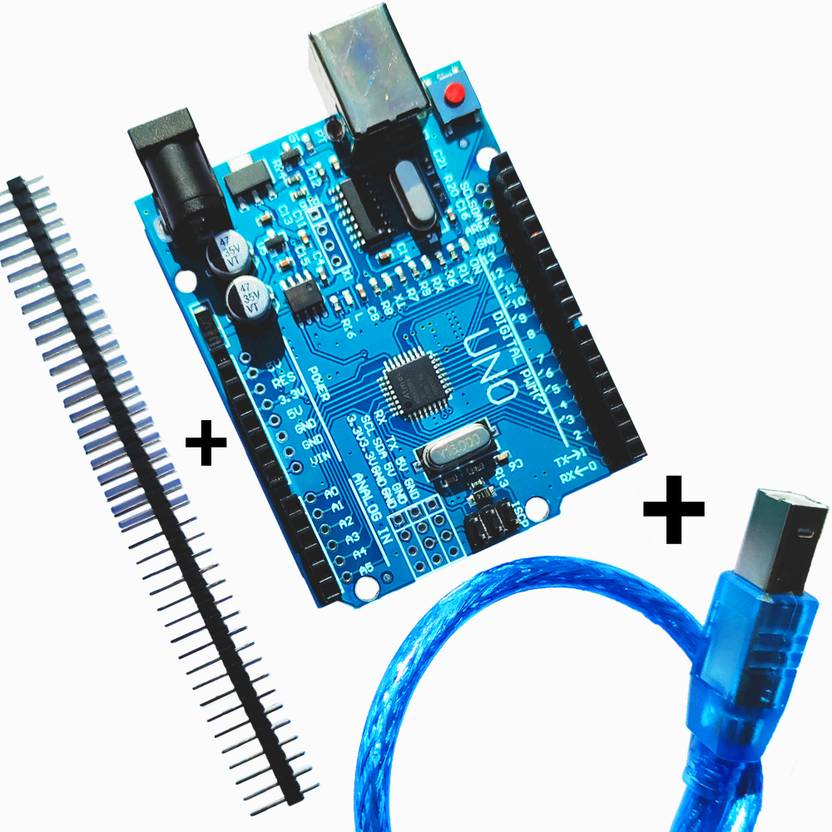 GYM Arduino Uno R3 With USB Cable Atmega328 Micro Controller Board Electronic Hobby Kit Price in ...