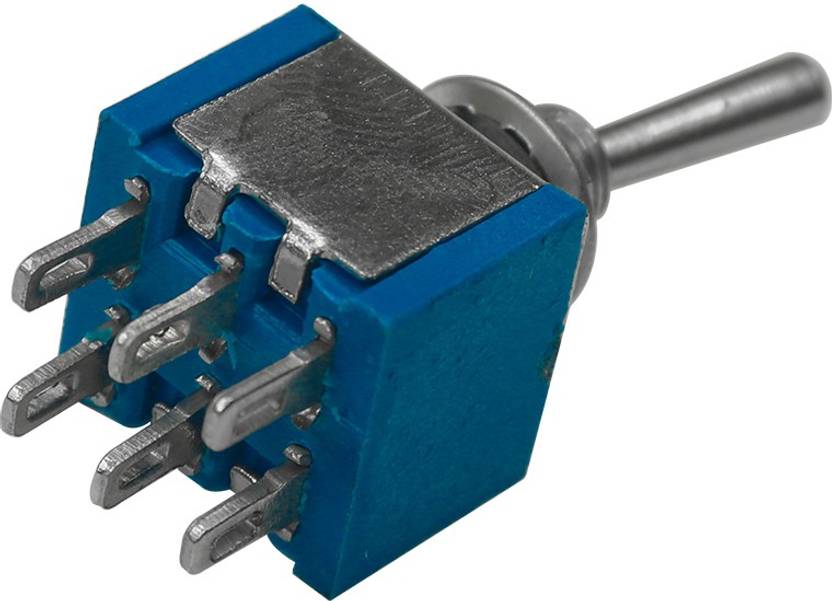 Electronic Spices 3a 125v 6 Pin Dpdt Metal Body Mini Toggle Switches Pack of 20pcs Electronic ...