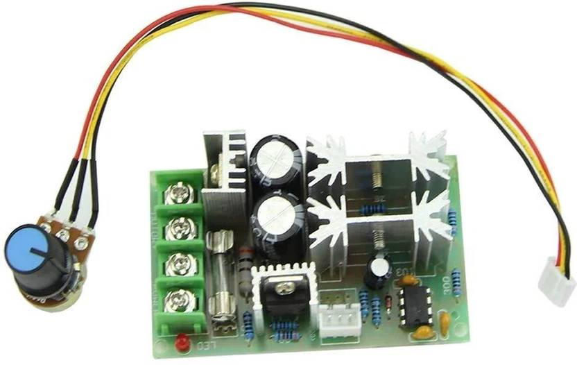 ioi DC 10-60V 20A 1200W PWM Motor Speed Electronic Components ...