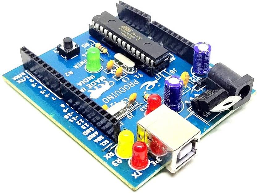 Invento Produino Open Source Development Board Atmega328p Smd Ic Automotive Electronic Hobby Kit 