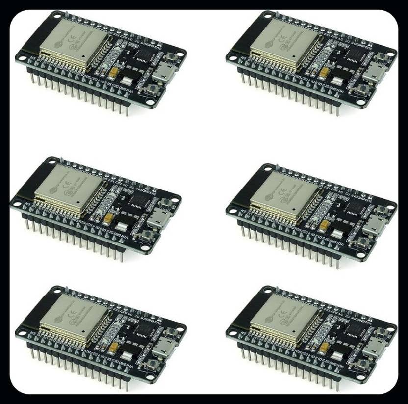 R&D New A-ESP-32 Module 30 Pin Micro Controller Board 6 PCS Electronic ...