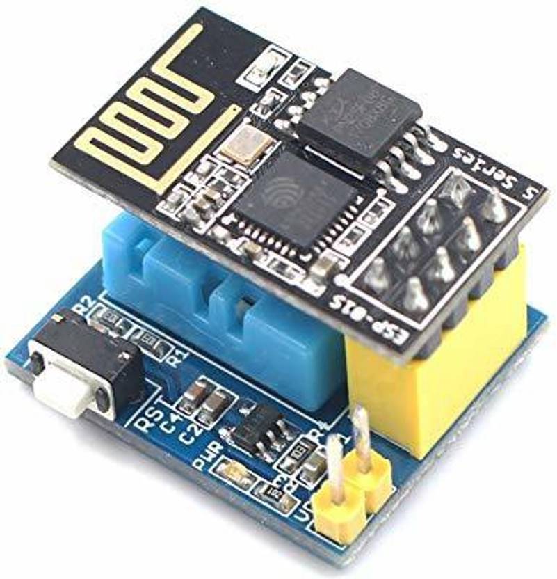 Sunrobotics Dht11 With Esp01 Module For Iot And Smart Home Electronic Components Electronic Hobby