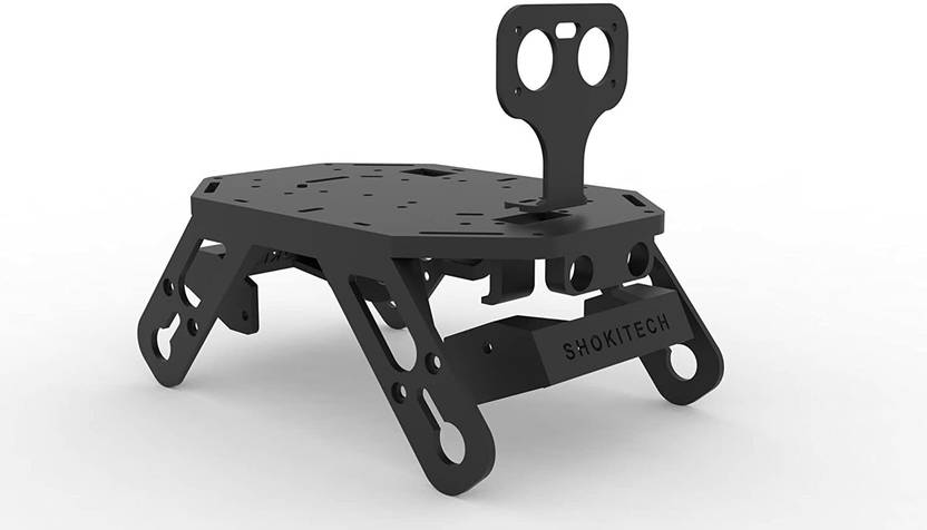 SHOKITECH DIY 4-Wheel Chassis for DIY Robotic BLACK 3D Printed Plastic ...