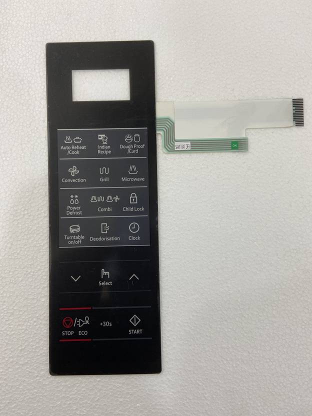 WHITEFLIP Microwave Oven Membrane Keypad Touchpad For Microwave Model ...