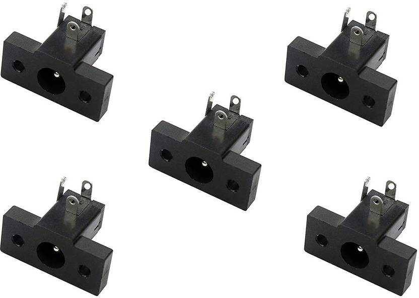 samest 5 Pcs PCB Mount 3.5Mm 3 Pin DC Female Power Jack Connector Socket Electronic Components ...