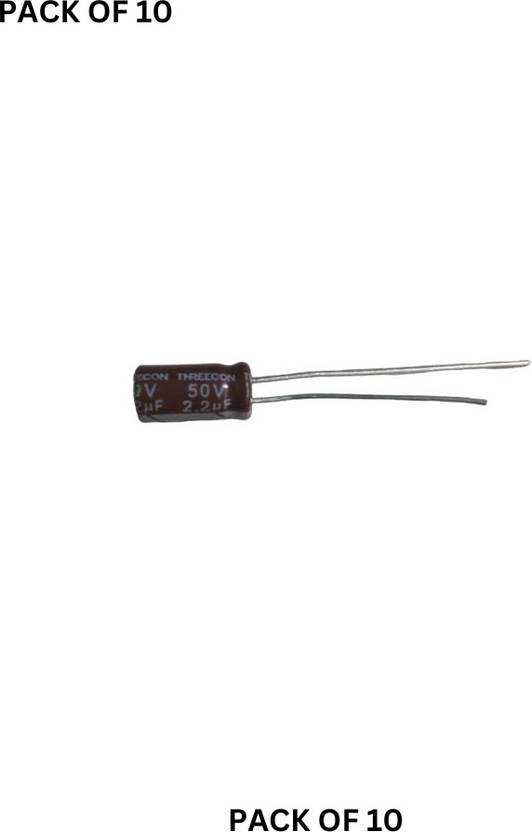 MAG BEE 2.2uf 16 V Electrolytic Capacitor 2.2 Micro Farad 16 Volt, Pack ...