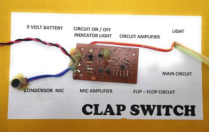 StepsToDo Clap Switch Working Model. Ready to use project with ...