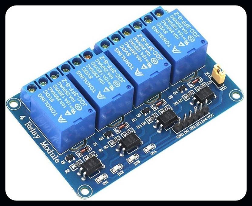R&D Kit A-4 Channel 5V Relay_______2 Electronic Components Electronic ...