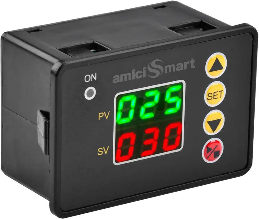 amiciSmart Digital Programmable ON/OFF Timer Controller with Dual LED ...