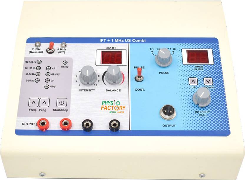 PHYSIO FACTORY PF IFT + 1 MHZ ULTRASONIC COMBINATION MACHINE IFT + 1 ...