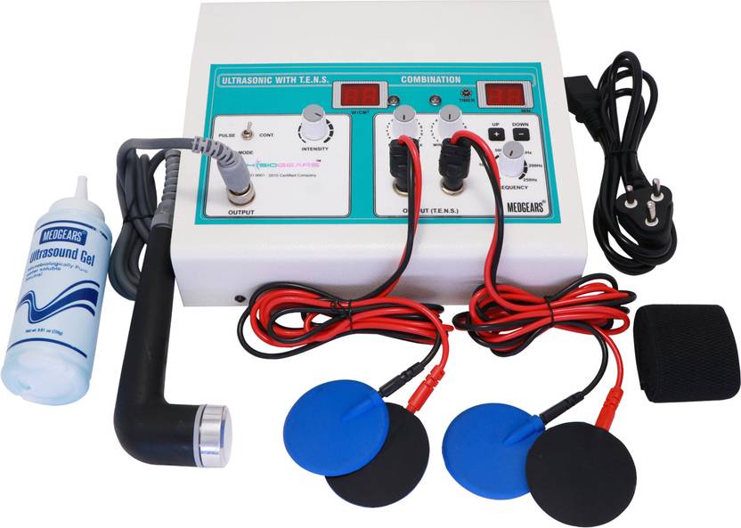 Physiogears Physiotherapy Machine 2 In 1 US Tens Combo Ultrasonic ...