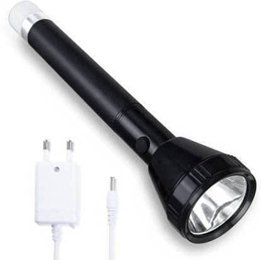 Smuf DM-9050 Torch Big Flashlight Rechargeable Waterproof Quick Torch ...