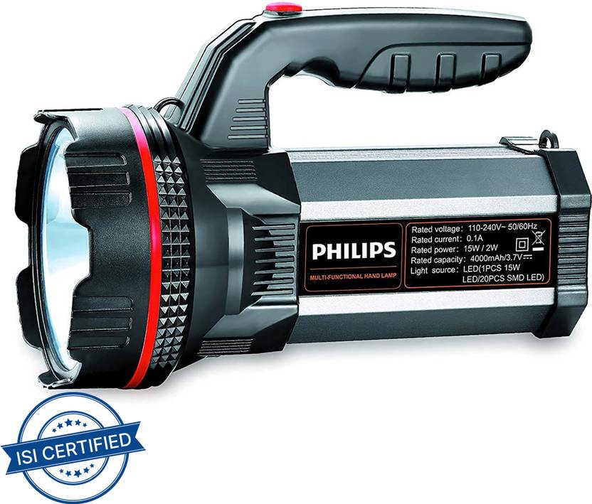 PHILIPS Blaze Rechargeable LED Lantern 15W 4 hrs Lantern Emergency ...